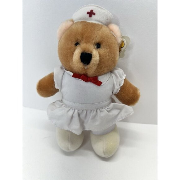 Dakin | Toys | Vintage 985 Dakin Nancy Bear Nurse With Uniform And Hat ...